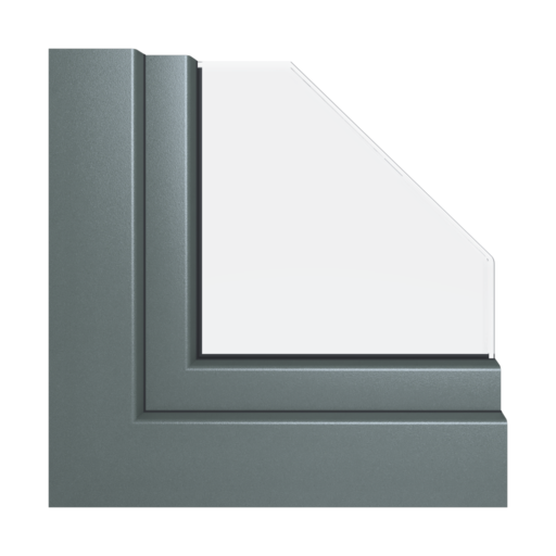Feneste | Windows | Colors | Aluplast colors | Aludec gray basalt